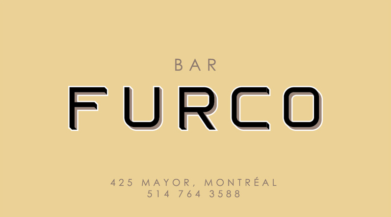 Mon dernier 5 à 7, au bar le FURCO à Montréal ! | L'envers du bar